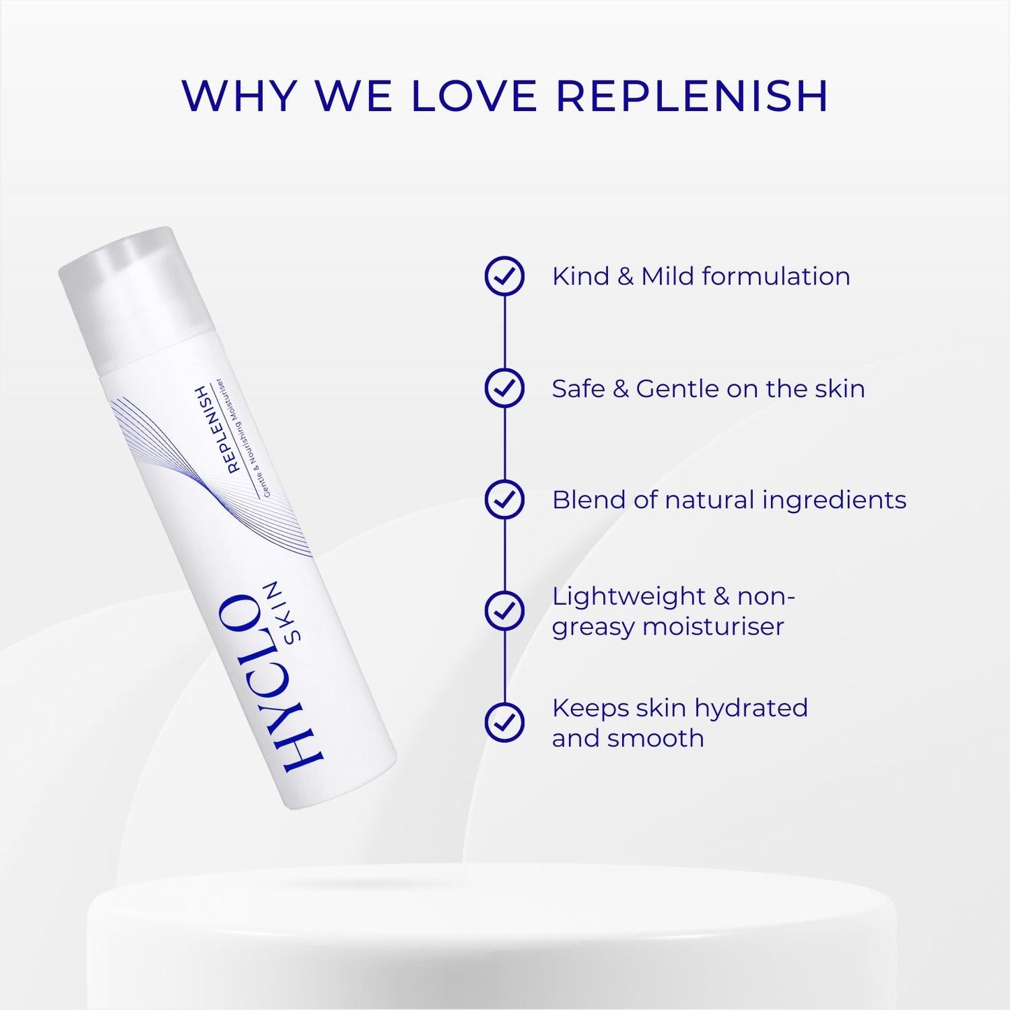Hyclo Skin Replenish - Gentle & Nourishing Moisturiser – Hycloskin